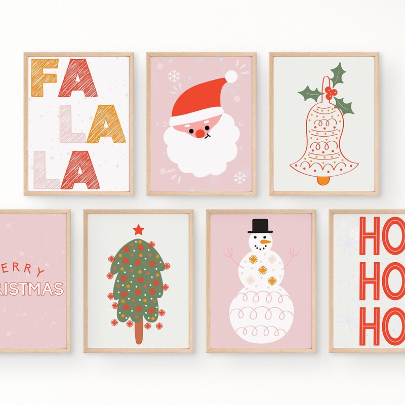 Christmas Wall Art - Etsy