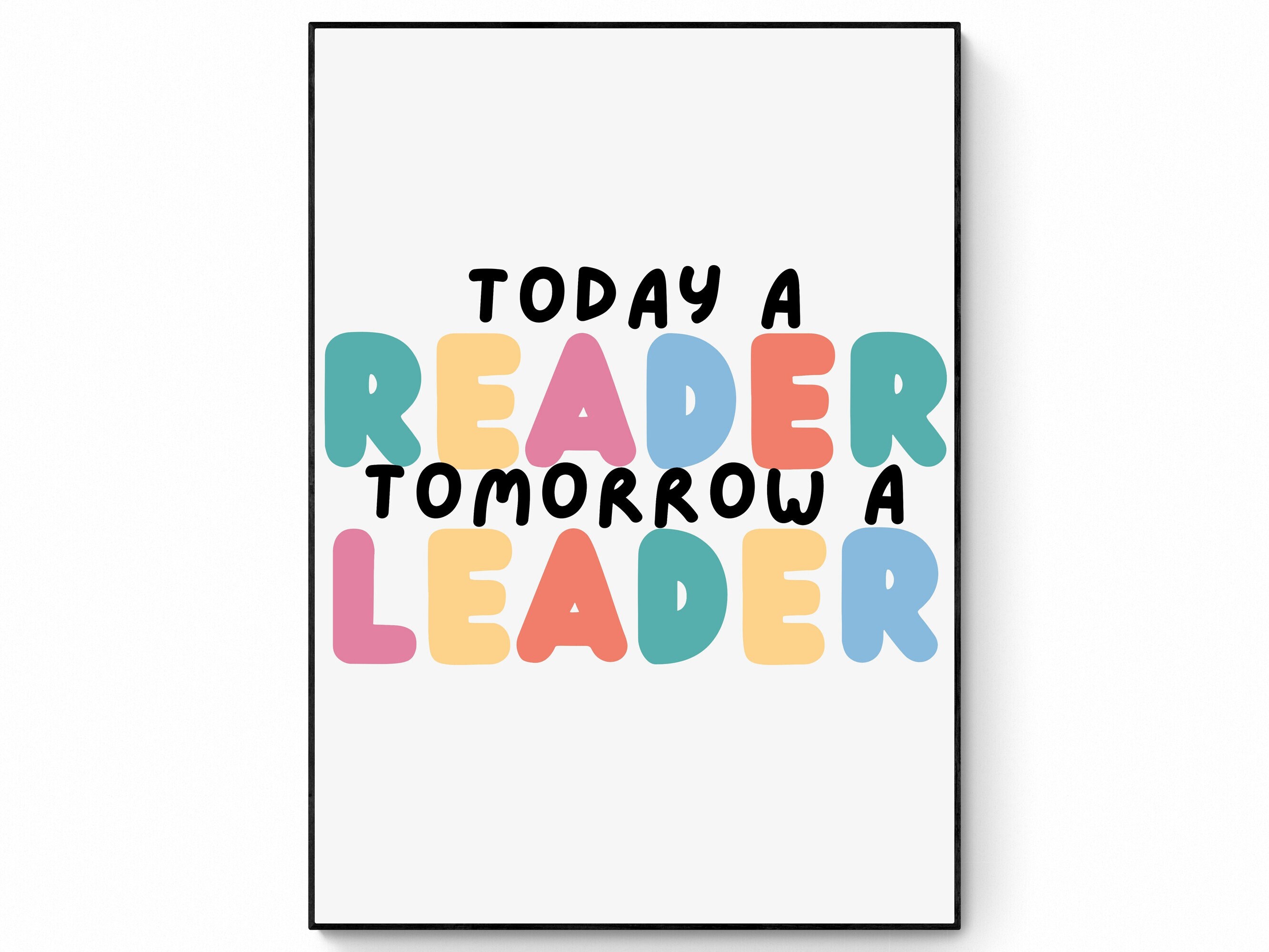 Reading Corner Printable Set of 6, Quote Playroom, Classroom Decor ...