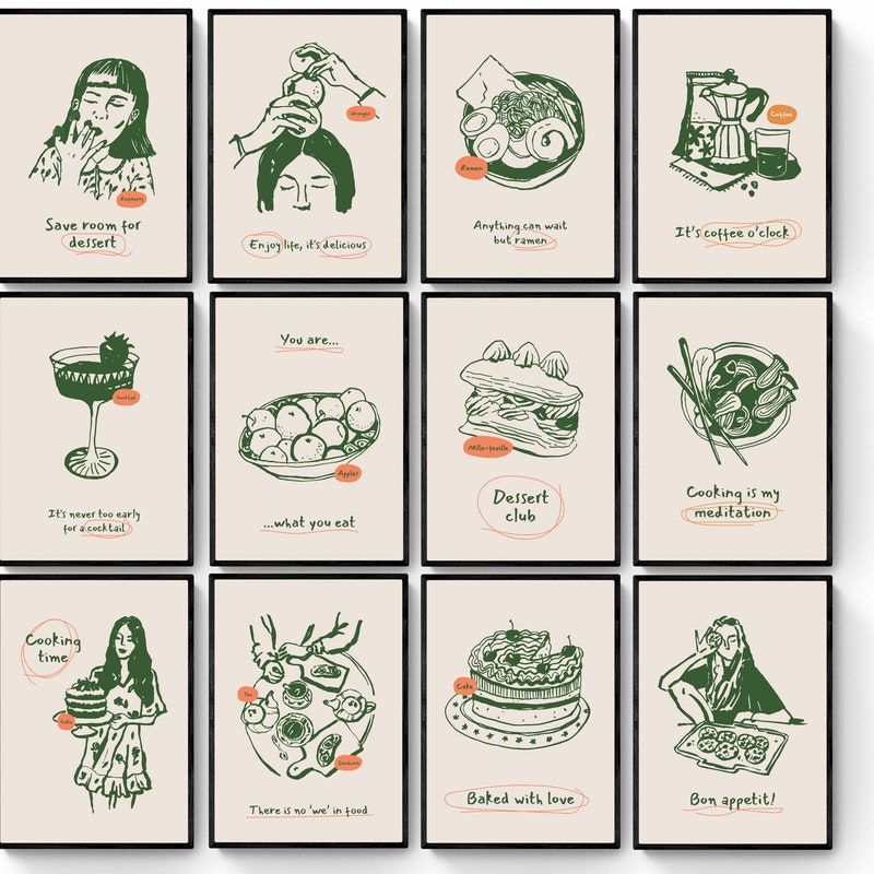 Kitchen Poster - Etsy Canada