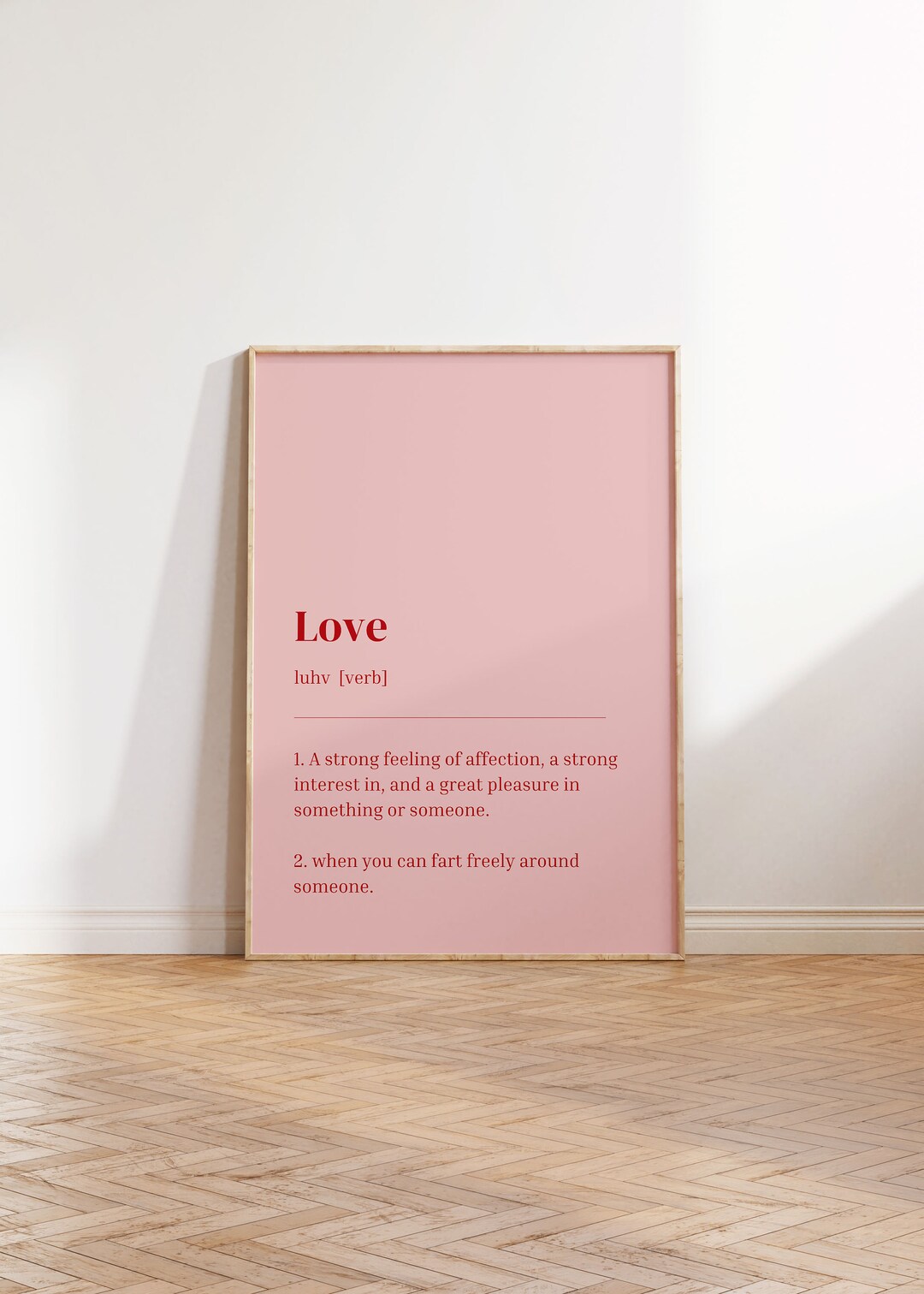 Love Definition Print, Valentines Day Decor, Valentines Day Printables ...