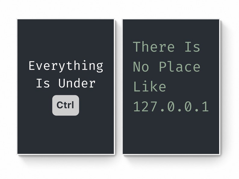 Set of 8 Computer Geek Pintables Nerdy Computer Science - Etsy