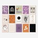 Boho Halloween Decor Set of 36 Prints, Cute Fall Decor, Modern ...