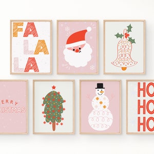 CHRISTMAS 136 PRINTABLES, Christmas Mega Bundle, Christmas Decor,boho ...