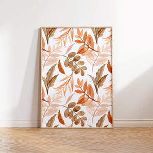 Thanksgiving Decor, 6 Thanksgiving Printable Wall Art, Autumn Fall Home ...