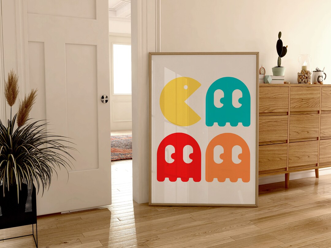 Retro Arcade Prints, Video Game Prints, Video Game Art, Gaming Art ...