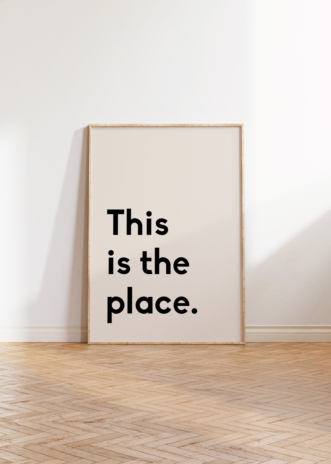 This is the Place Printable, Kids Decor, Playroom Wall Decor, Classroom ...