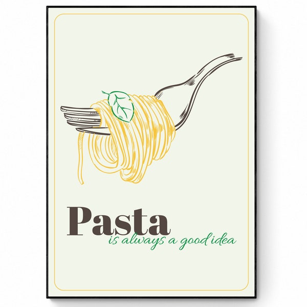 Pasta Poster - Etsy