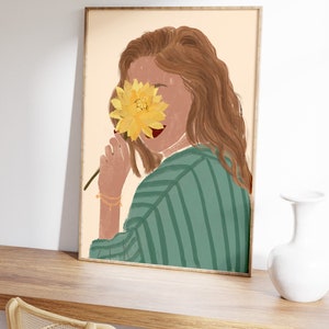 Colorful Gallery Wall Set, MEGA Bundle, Contemporary Art, Feminine ...