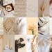 200pcs Neutral Collage Kit Aesthetic Boho Boujee Photo Wall Decor Beige ...