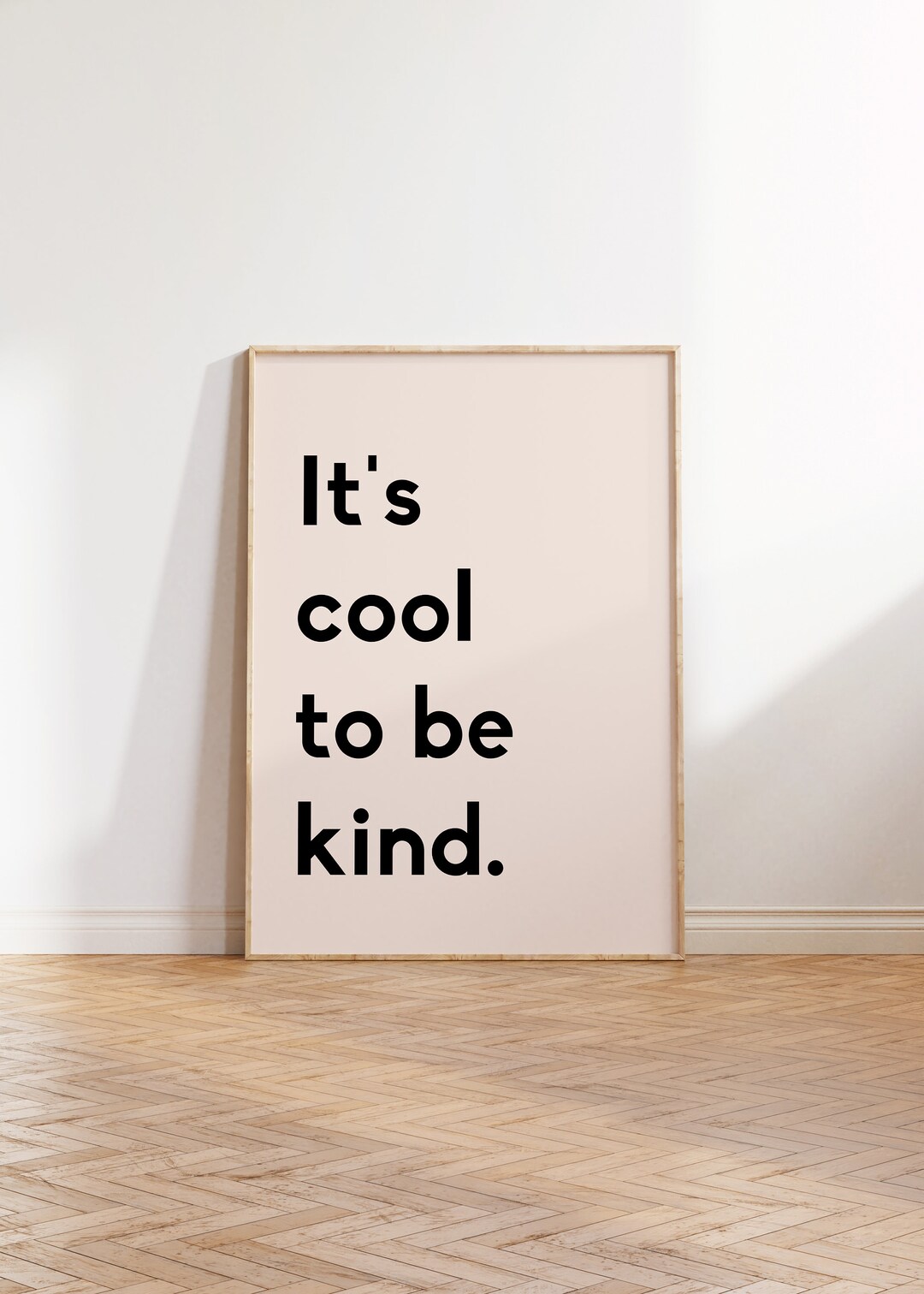 It's Cool to Be Kind Downloadable Print, Nursery Decor, Kids Room ...