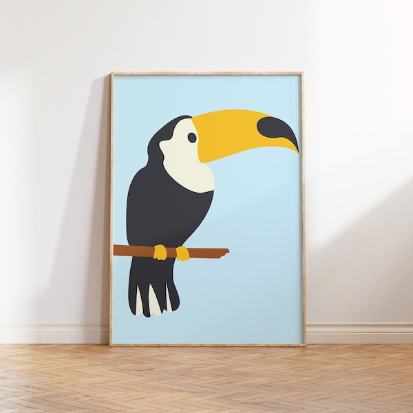 Toucan Poster - Etsy