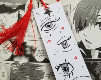 Anime Eyes Bookmark - Etsy