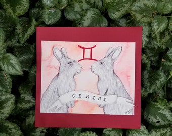 Gemini Rabbit - Etsy