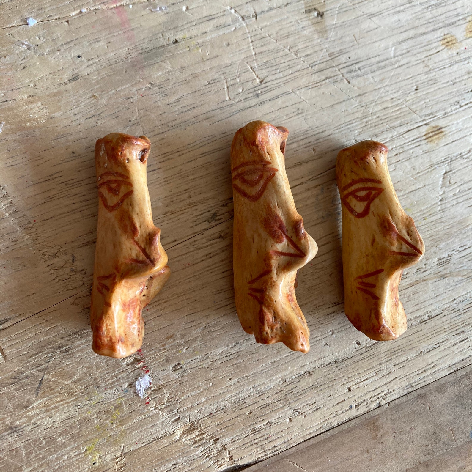 Animal bone jewelry pendantreal bone jewelrycarved bone | Etsy