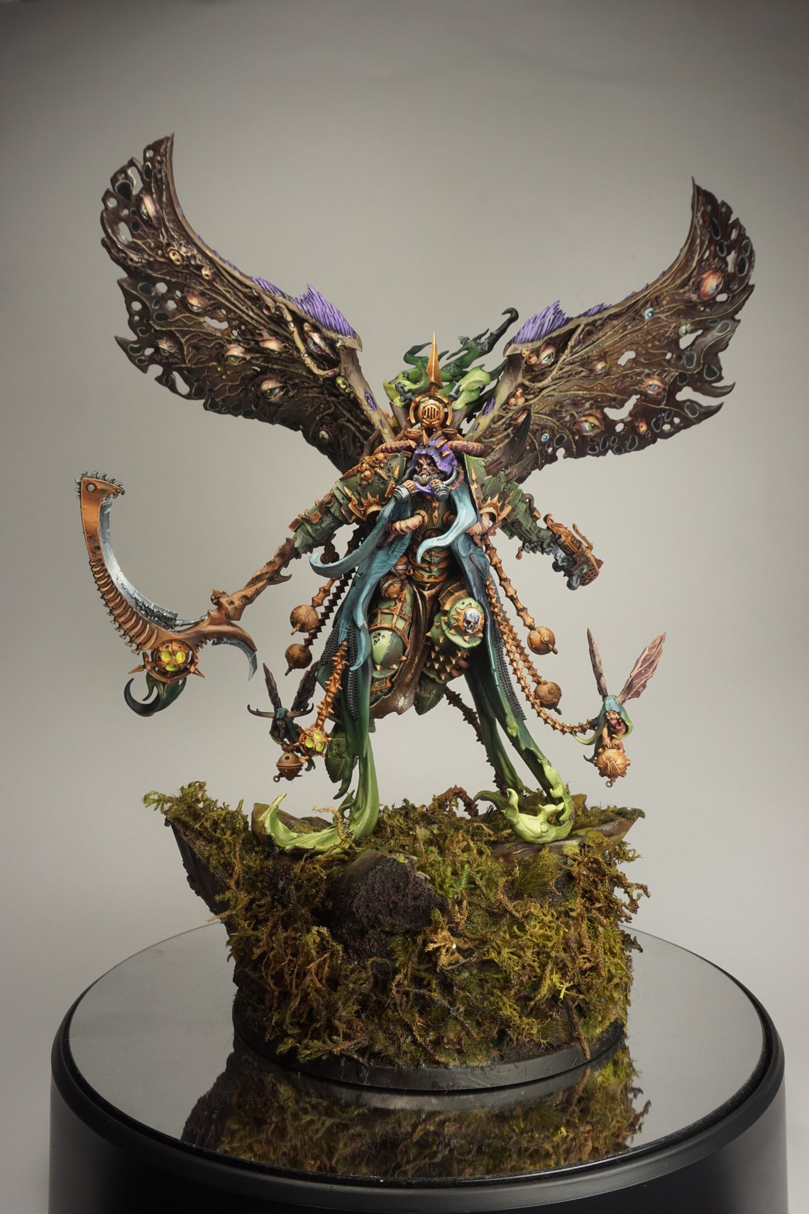 Painting Commission- Warhammer 40K Mortarion Daemon Primarch of Nurgle ...