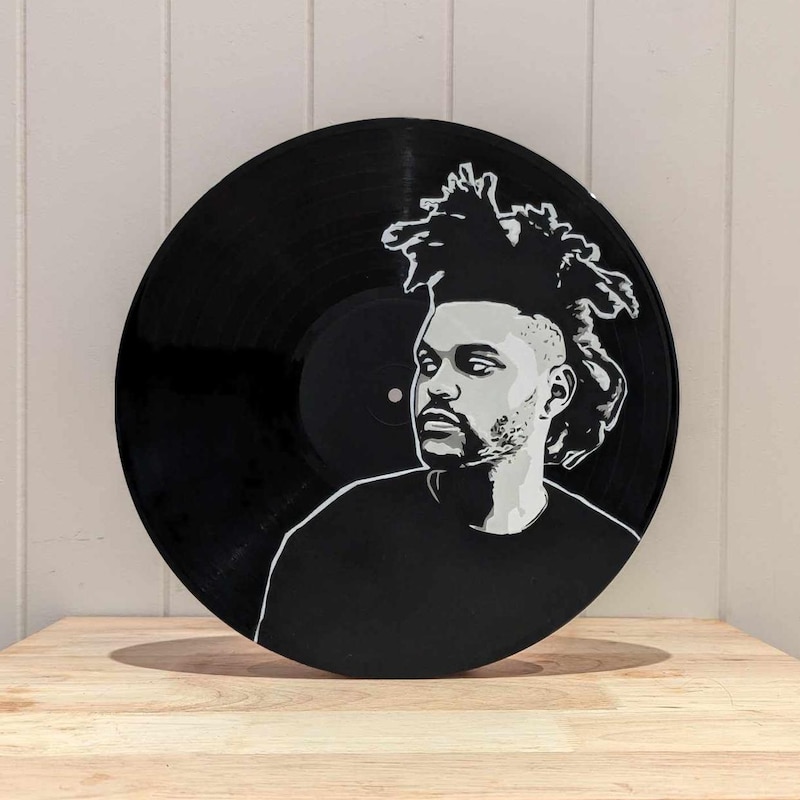 The Weeknd Wall Art - Etsy