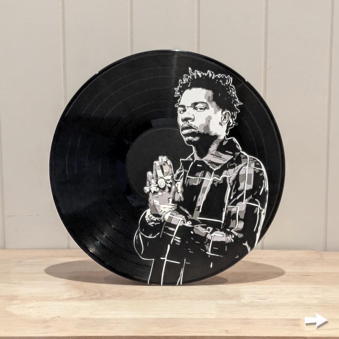 Lil Baby Vinyl Record Art - Handmade - Etsy