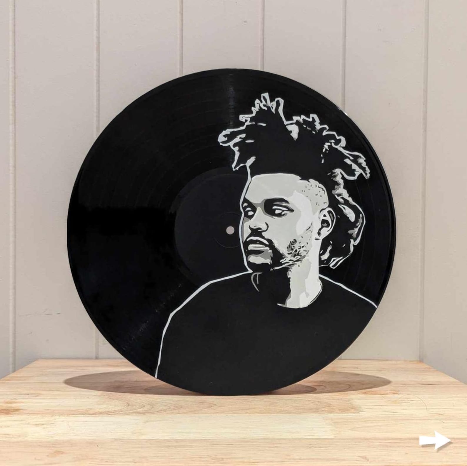 The Weeknd Vinyl Record Art - Handmade - Etsy