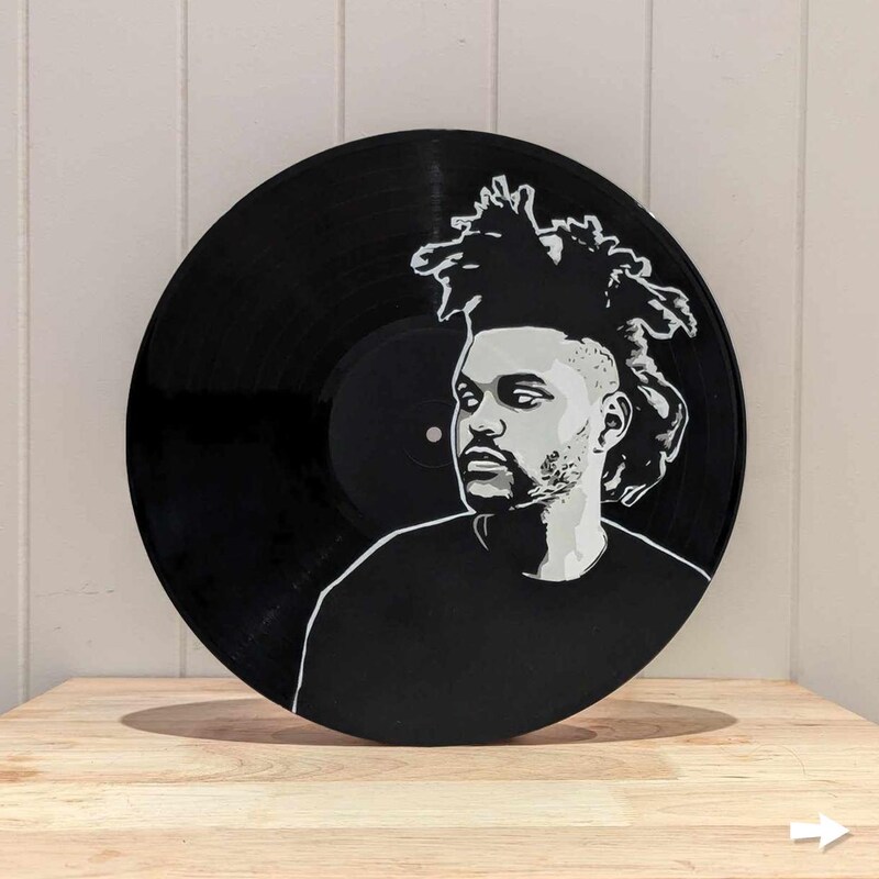 The Weeknd Wall Art - Etsy