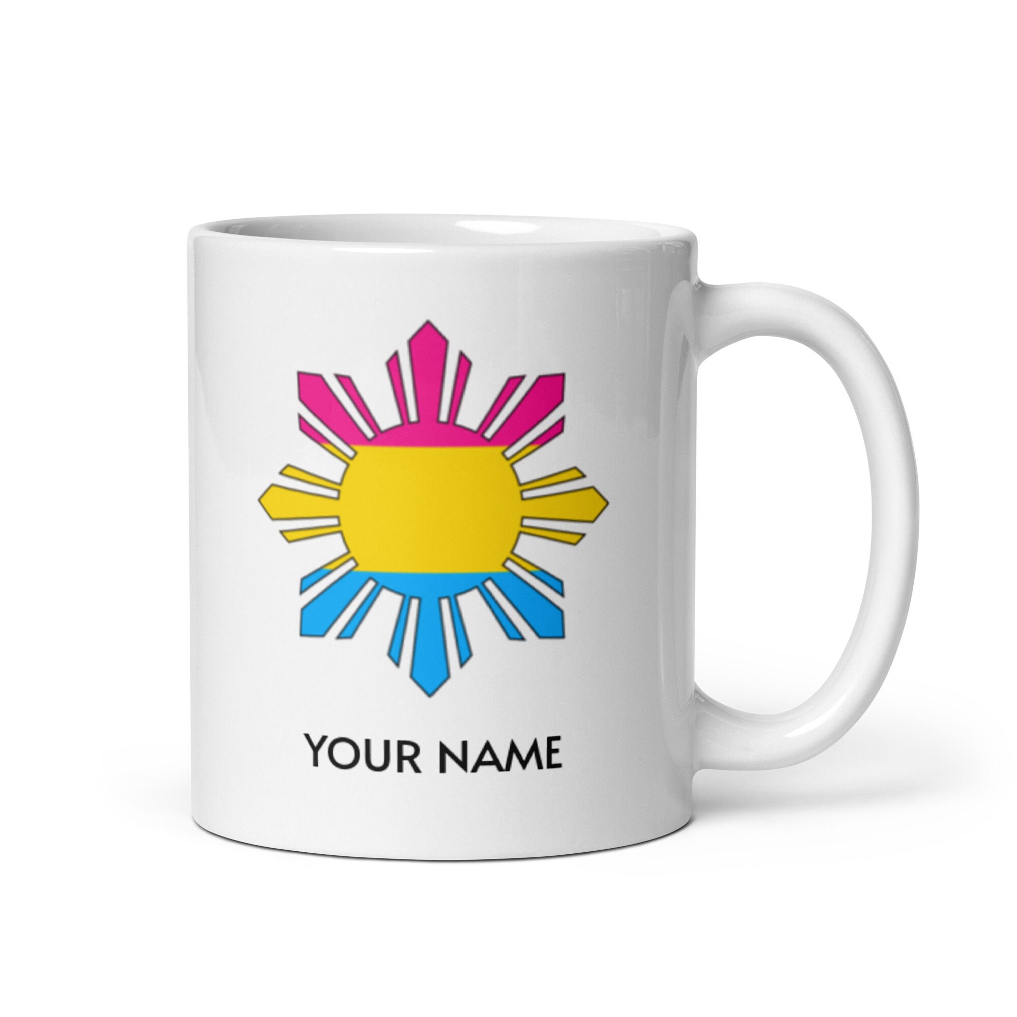 Personalized Filipino LGBTQ Mug Pansexual Filipino Gift Filipino ...