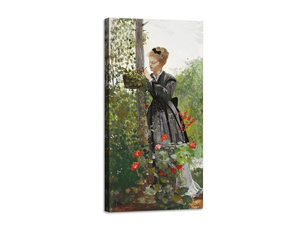 Canvas Print With Wooden Frame Winslow Homer Summer - Etsy