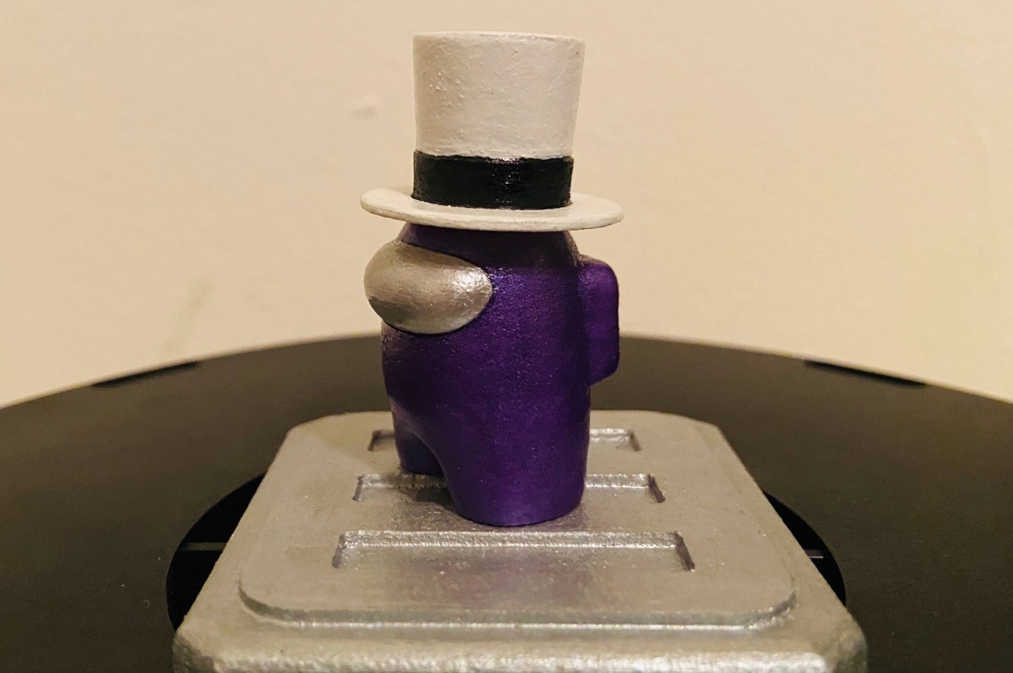 Among Us White Top Hat | Etsy