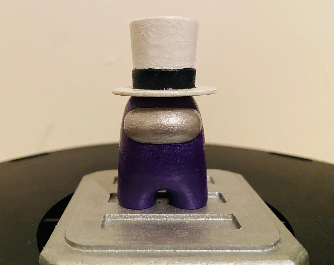 Among Us White Top Hat | Etsy