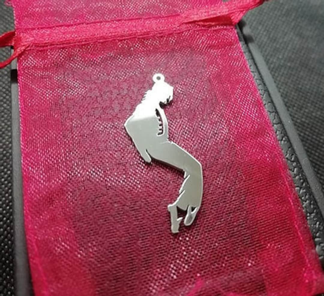 Michael Jackson Sterling Silver Pendant. - Etsy