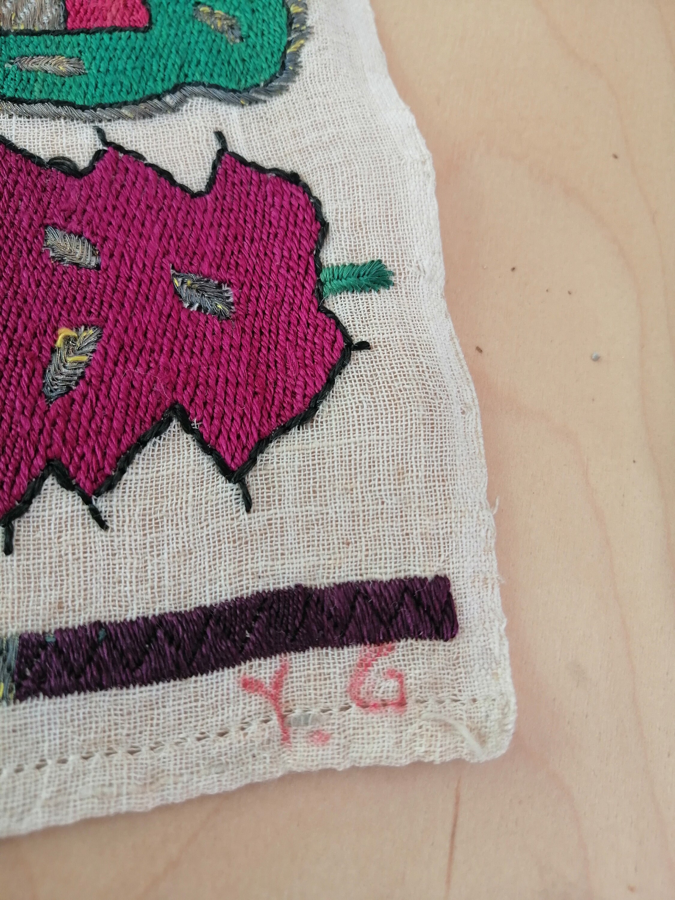 FREE Shipping 1900s Handwoven Hand Embroidery Ottoman Times - Etsy