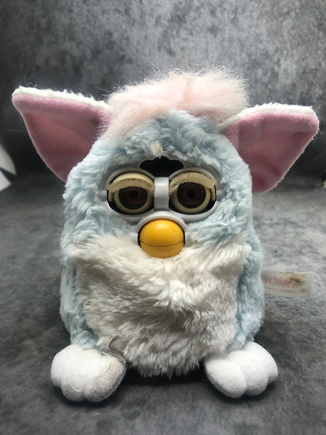 Furby Baby 1999 Baby Blue WORKING Vintage Blue White With Pink - Etsy