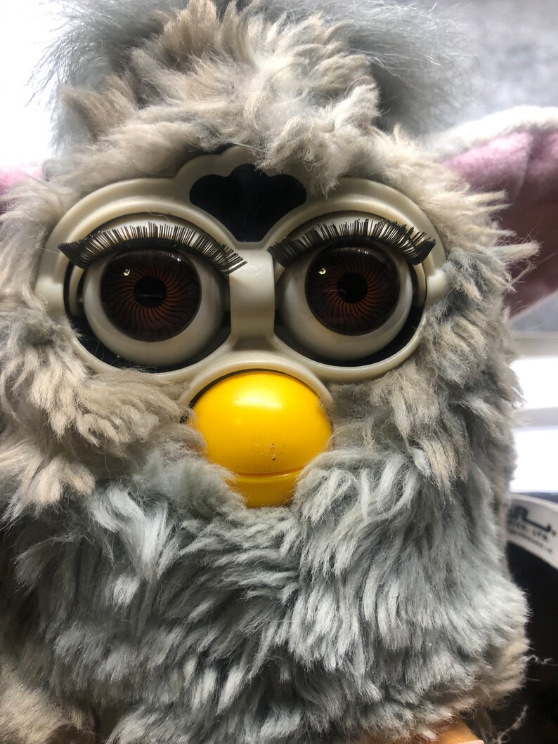 Wolf Furby Vintage 1998 Generation FURBY Wolf Gray Brown - Etsy