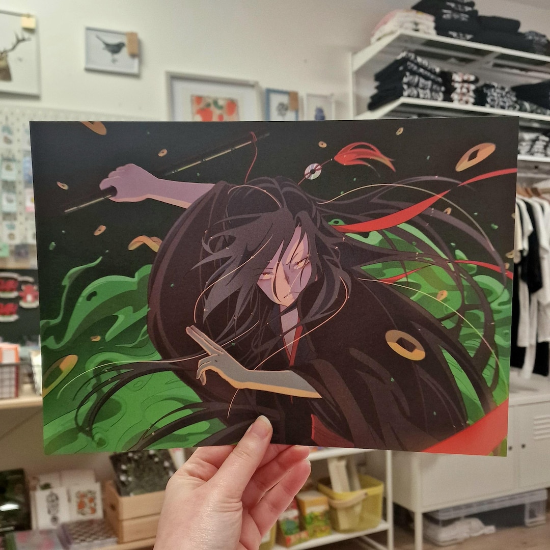 MDZS Mo Dao Zu Shi Yiling Laozu Wei Wuxian A4 Art Print MXTX Danmei - Etsy
