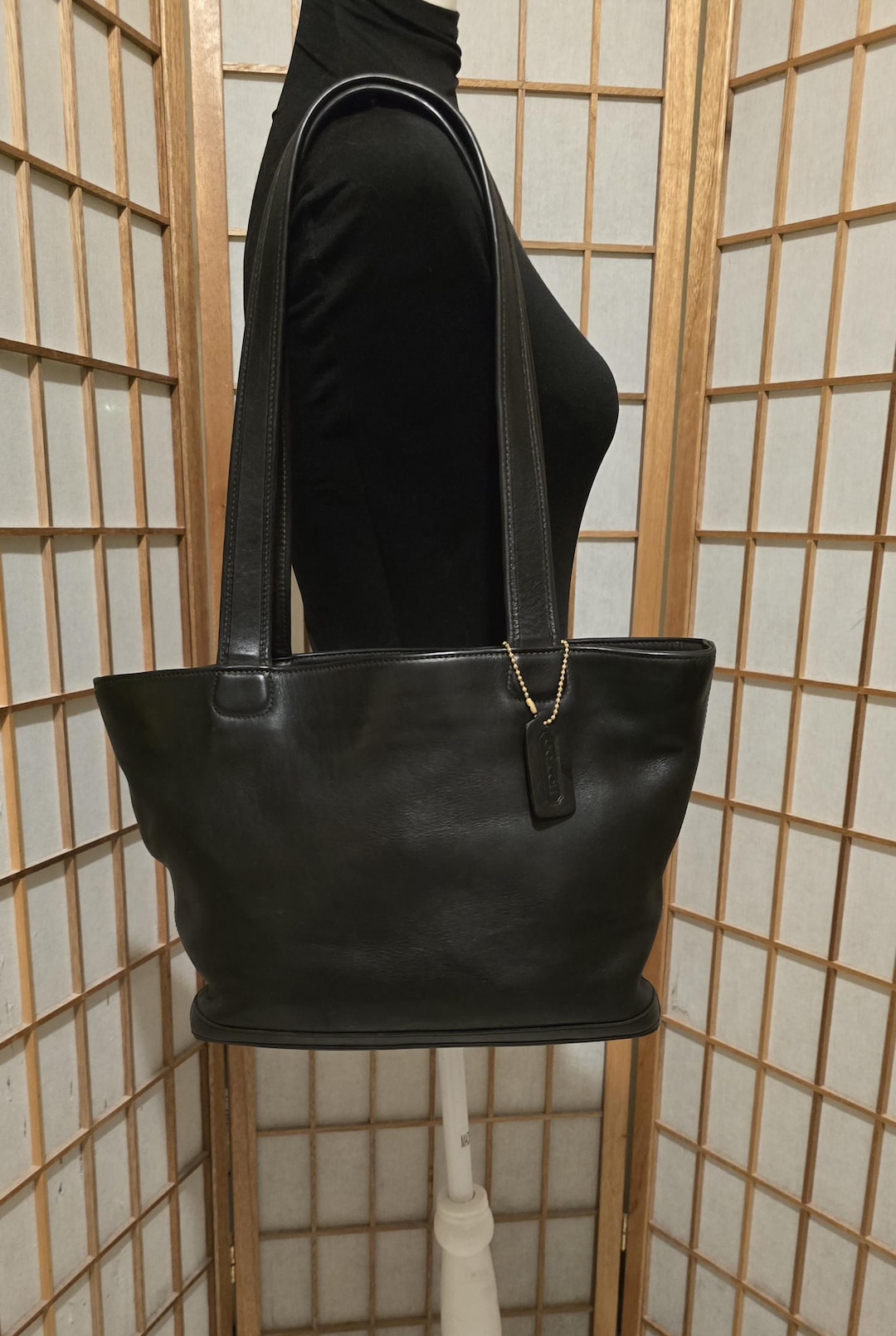 Coach Vintage Set: 9302 USA Bleeker Bucket Tote Shoulderbag With Vtg ...