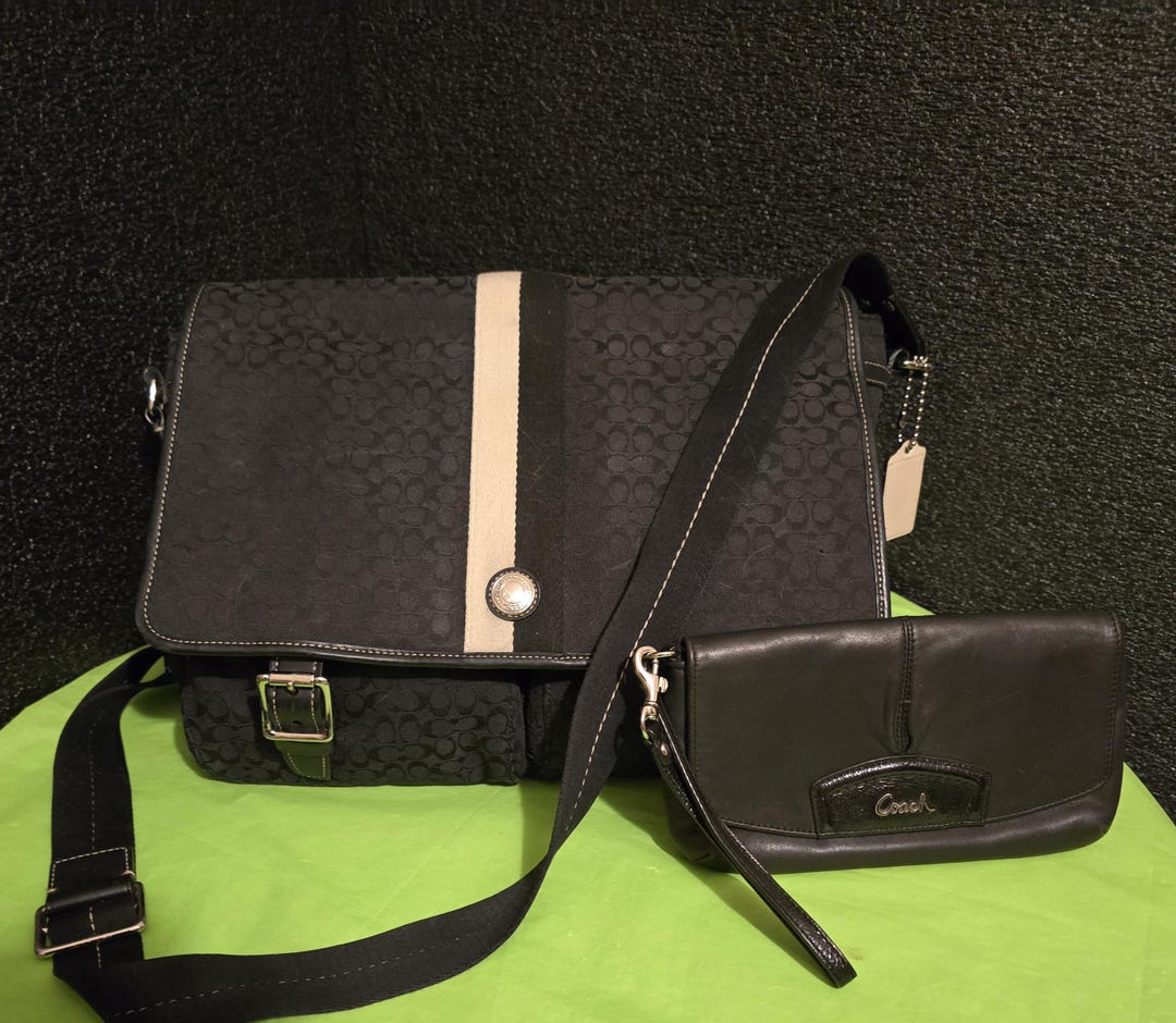 Coach Varsity Messenger Bag Satchel Crossbody Shoulderbag Tote With ...