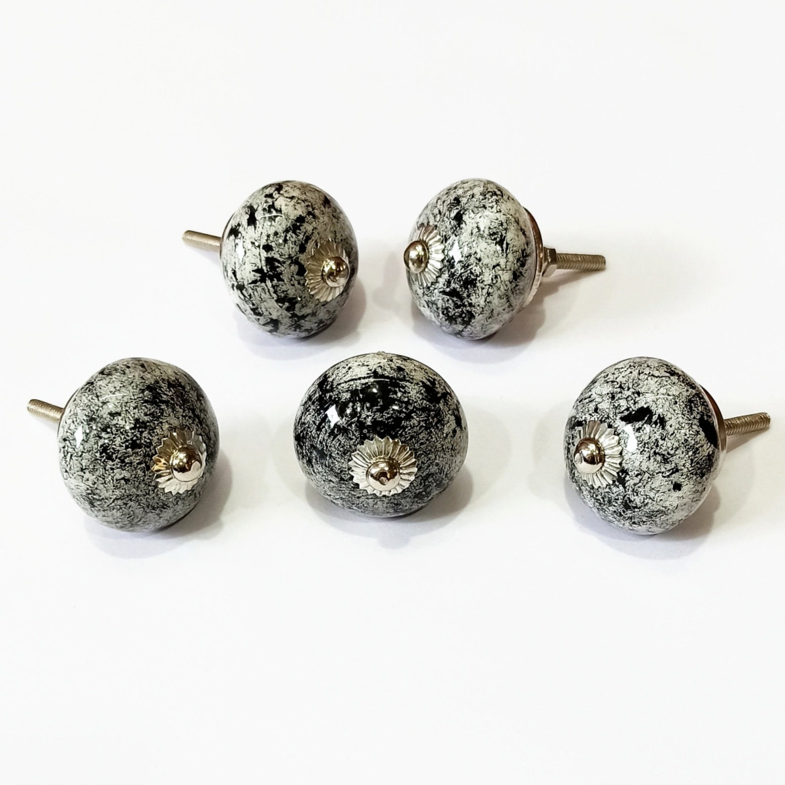 Decorative Cabinet Knobs set of 6 - Etsy