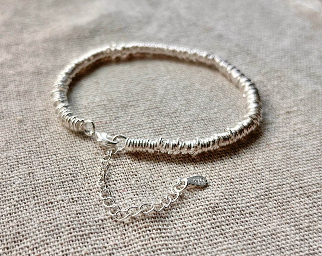 Sterling Silver 925 Chain Link Bracelet - Etsy