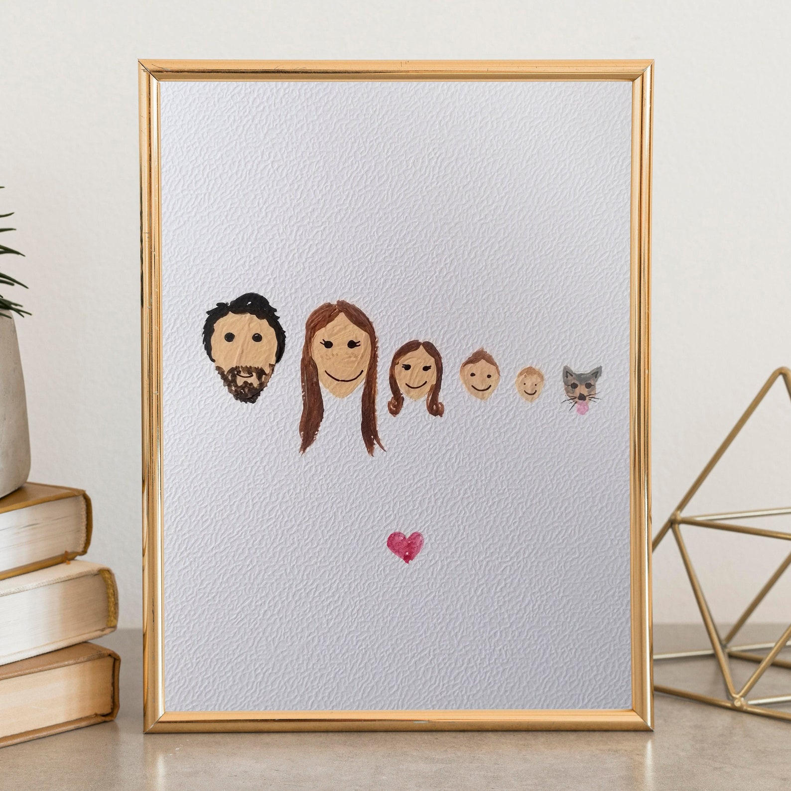 Personalised Mother's - Father's Day Gift - Handmade Anniversary Gift ...