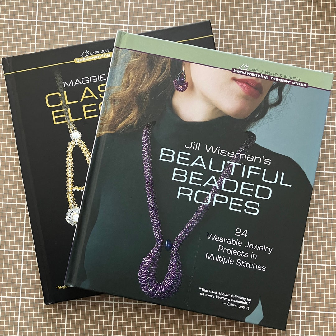 Book Package Maggie Meister/jill Wiseman Beads Ropes Craft - Etsy