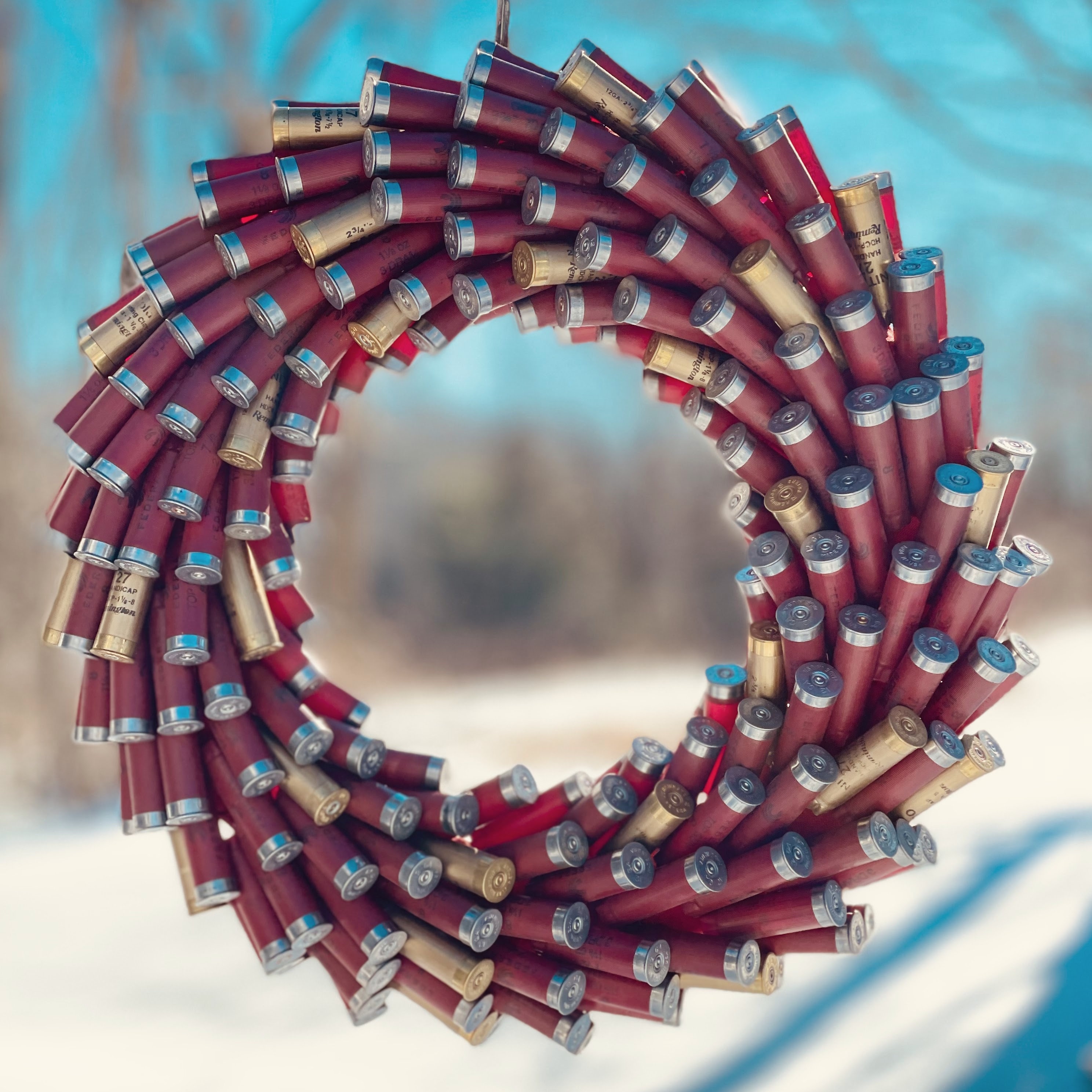 Shotgun Shell Wreath Diy