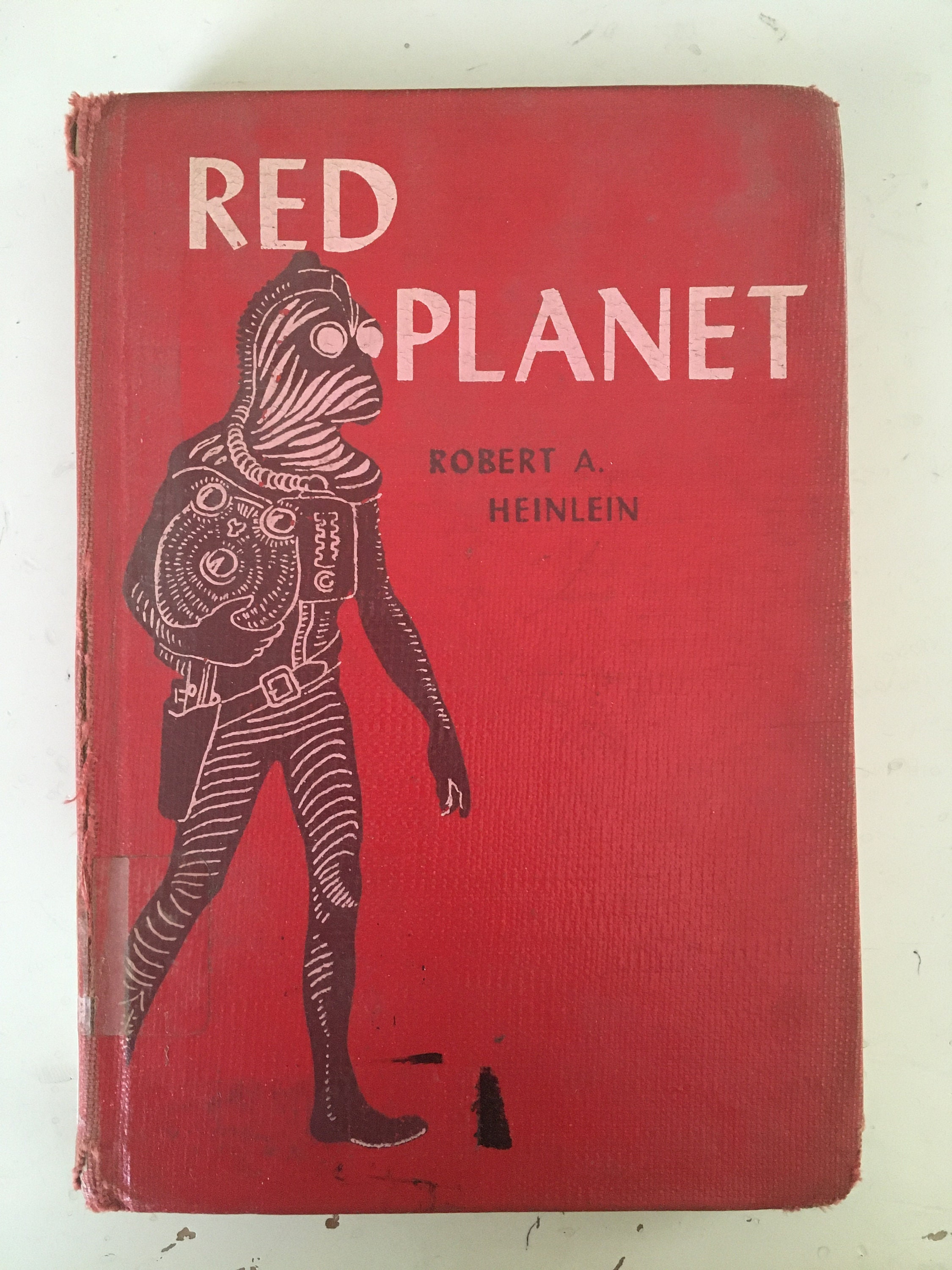 1949 Red Planet, by Robert Heinlein, Science Fiction Classic - Etsy