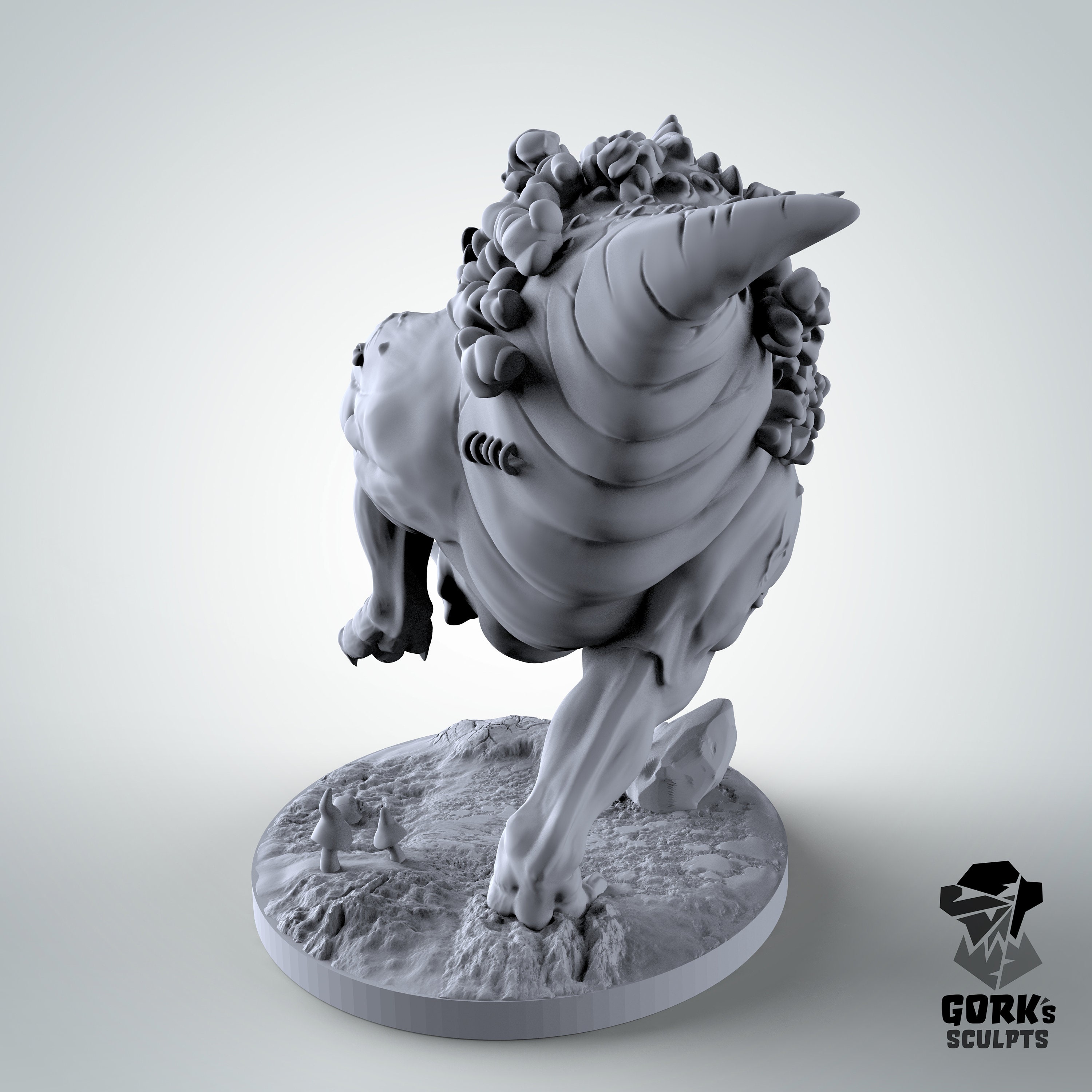 Colossal Cave Monster V1 Printed Gork's Sculpts - Etsy UK