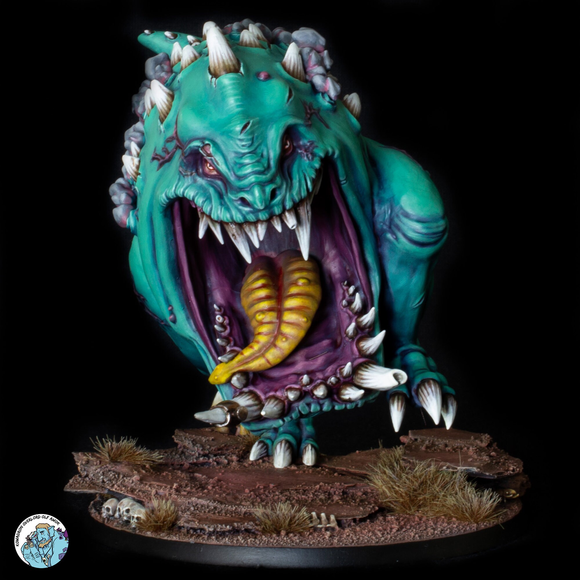 Colossal Cave Monster V1 Printed Gork's Sculpts - Etsy UK