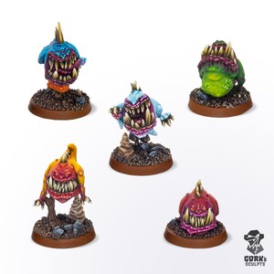 Colossal Cave Monster Miniatures V1 5 Small Monsters Gork's Sculpts - Etsy