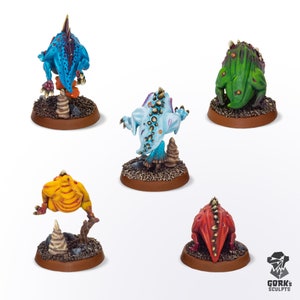 Colossal Cave Monster Miniatures V1 5 Small Monsters Gork's Sculpts - Etsy