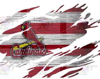 St Louis Cardinals Distressed PNG STL Cardinals PNG Final - Etsy