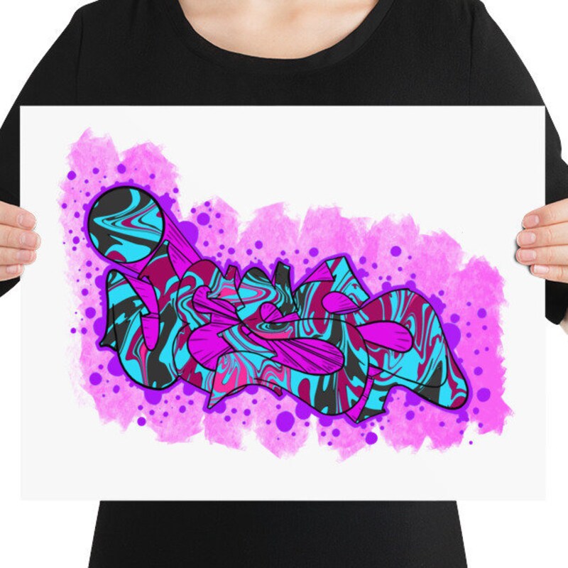 Custom Letter Art - Etsy