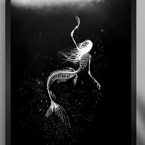 Evil Mermaid Sketch