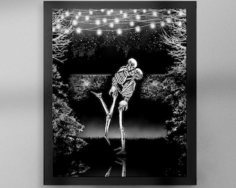 Skeleton Couple | Etsy UK