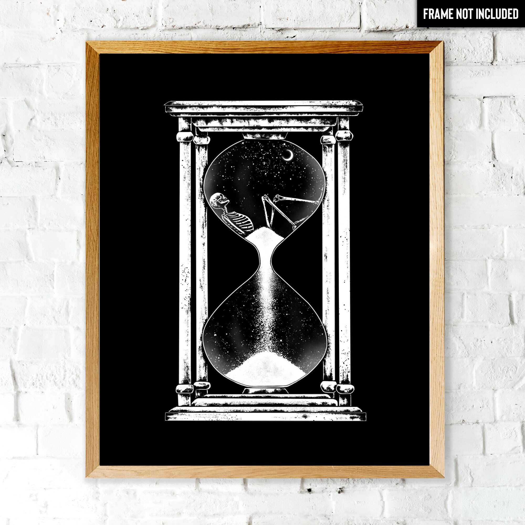 Skeleton Hand Hourglass