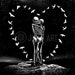 Beloved. Art Print. Skeletons Kissing Romantic Illustration. Dark ...